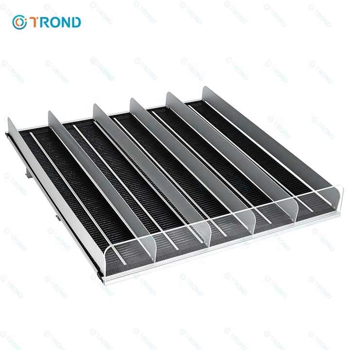 Gravity Feed Roller Shelves - Efficient Supermarket Solutions