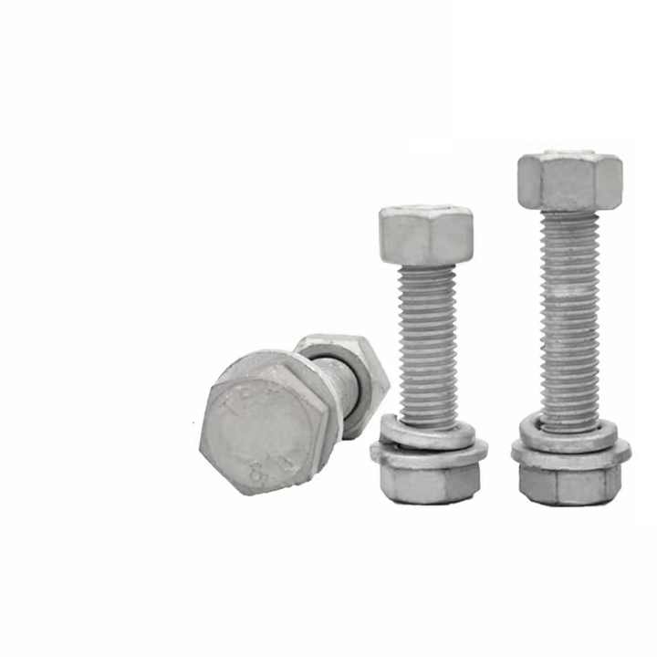 Grade 8.8 Carbon Steel HDG Hex Bolts & Nuts - ASTM Standard