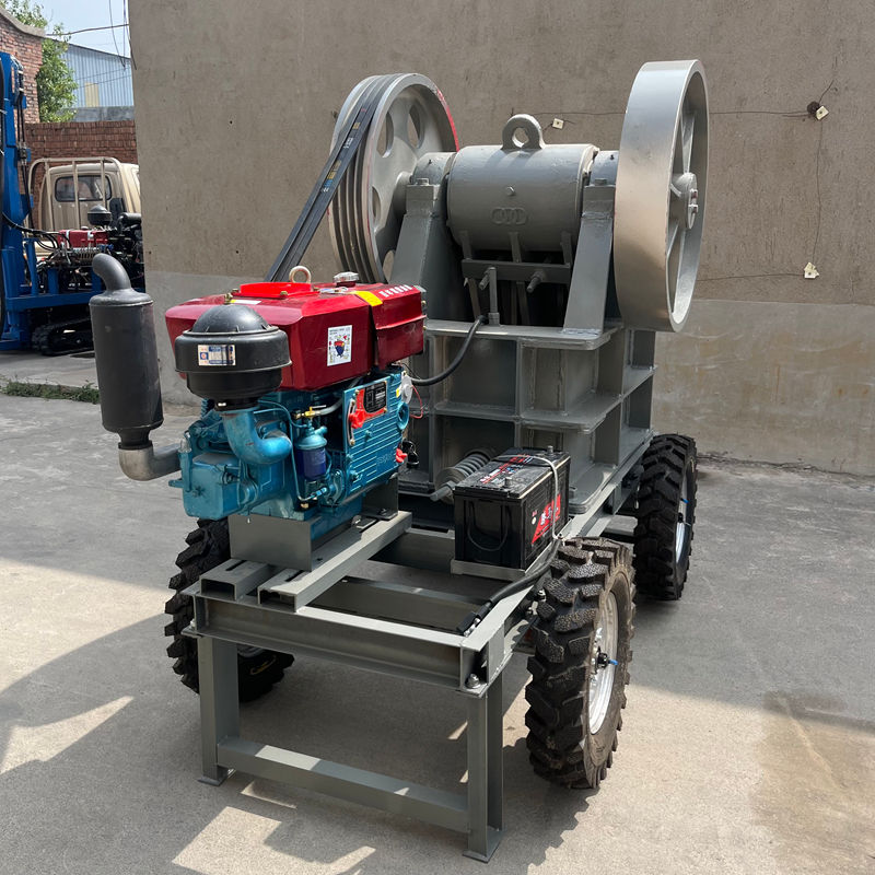 Mini Portable Time Production 5-20 Tons Jaw Crusher Mining Stone ...