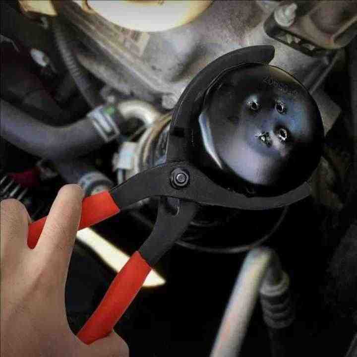 Universal Oil Filter Wrench Removal Tool Adjustable 12-inch Oil Filter ...