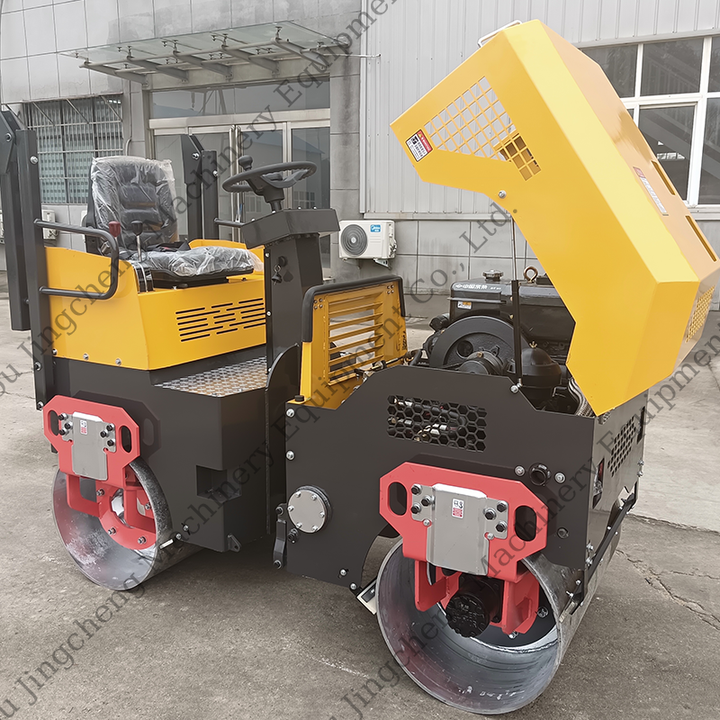 Road Roller 1 Ton 2 Ton 3 Ton 4 Ton Diesel Hydraulic Vibrating Tandem ...