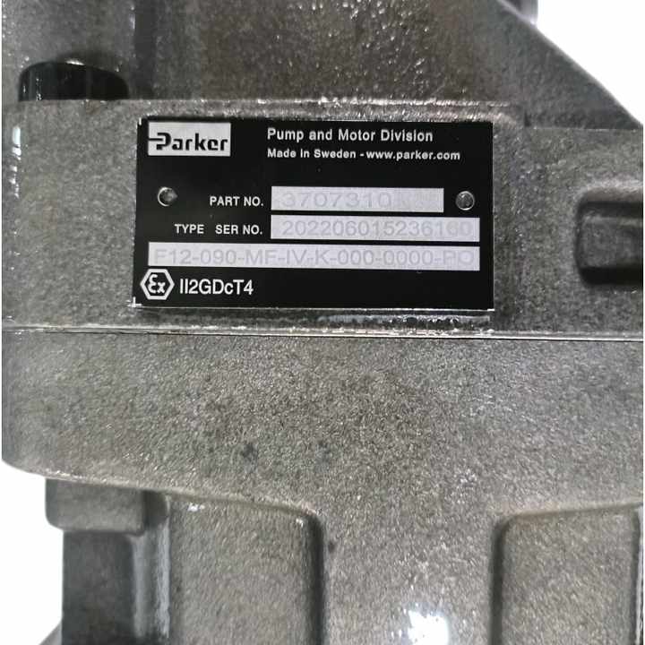 Parker F12 Hydraulic Pump Motors - High Pressure Solutions
