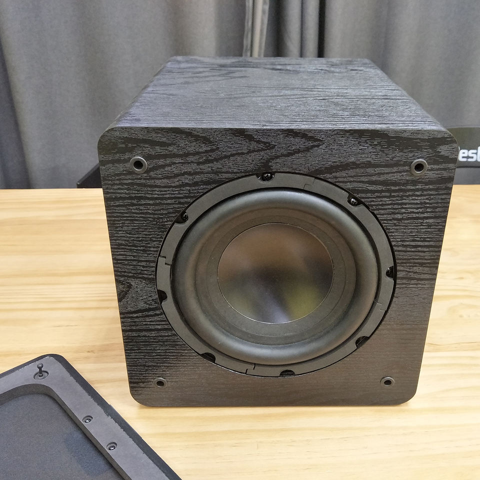 8-Inch Active Wired Subwoofer with 2.0 Speaker Newest SW80D 80W Rms ...