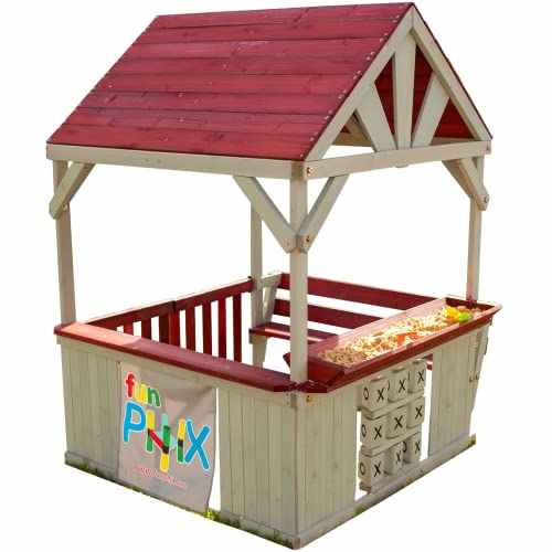 Wooden Playhouse for Kids - Customizable Outdoor Fun