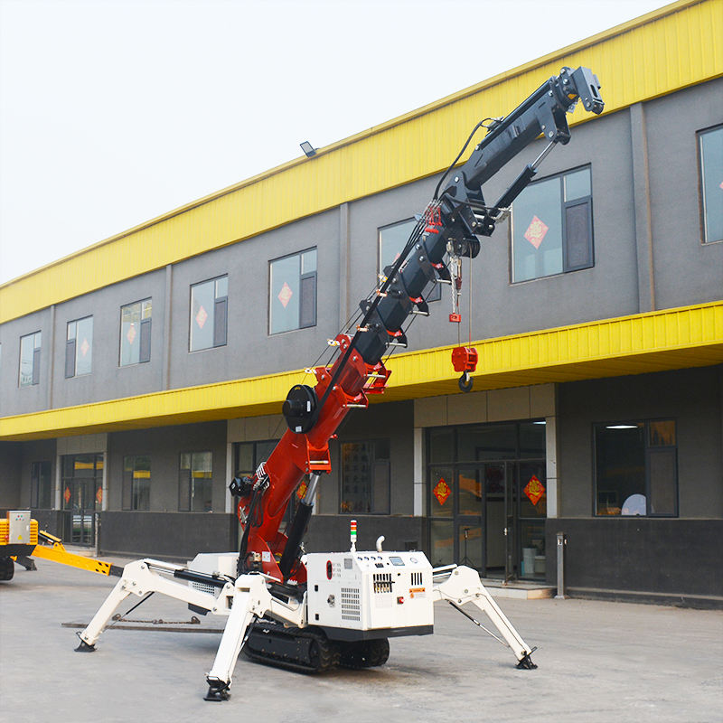 Super High Quality Track Spider Crane 3 Ton Mini Spider Crane Lifting ...