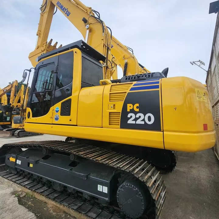 Original Used Japan Komatsu Pc220 Excavator Used 20 Ton Excavator With ...