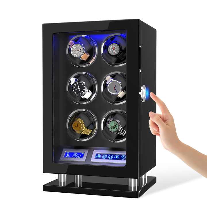 2024 Luxury Watch Winder Vault - Secure & Rotating Storage