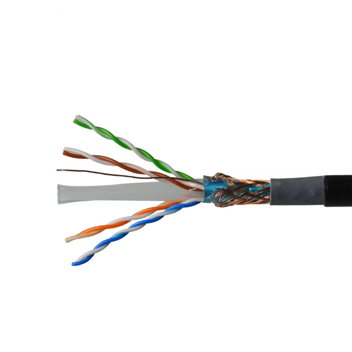 Cat6a Network Indoor Cable 305m 1000Ft 0.57mm CCA Bare Copper 8 Core 4 ...