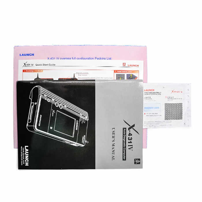 Launch X431 IV - Advanced Car Diagnostic Tool with Mini Printer