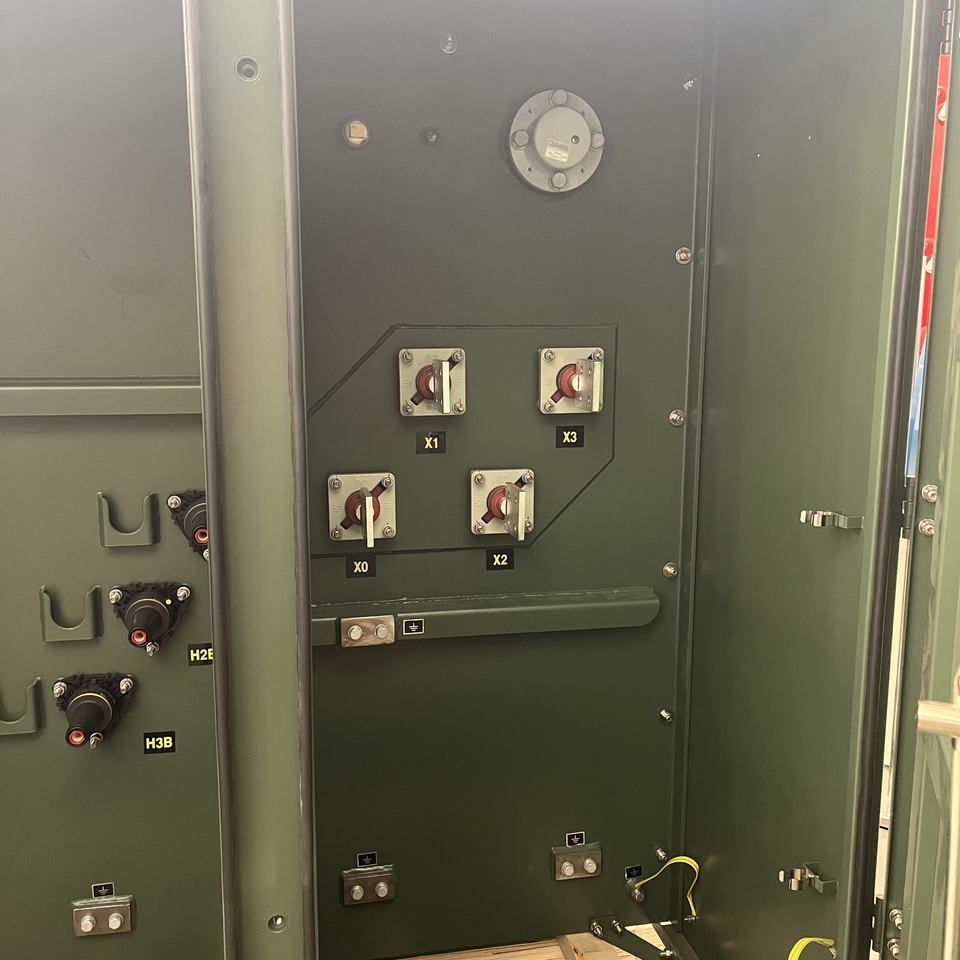ANSI / IEEE Three-Phase Pad Mounted Copper Transformer 35kv/33kv 2 Mva ...