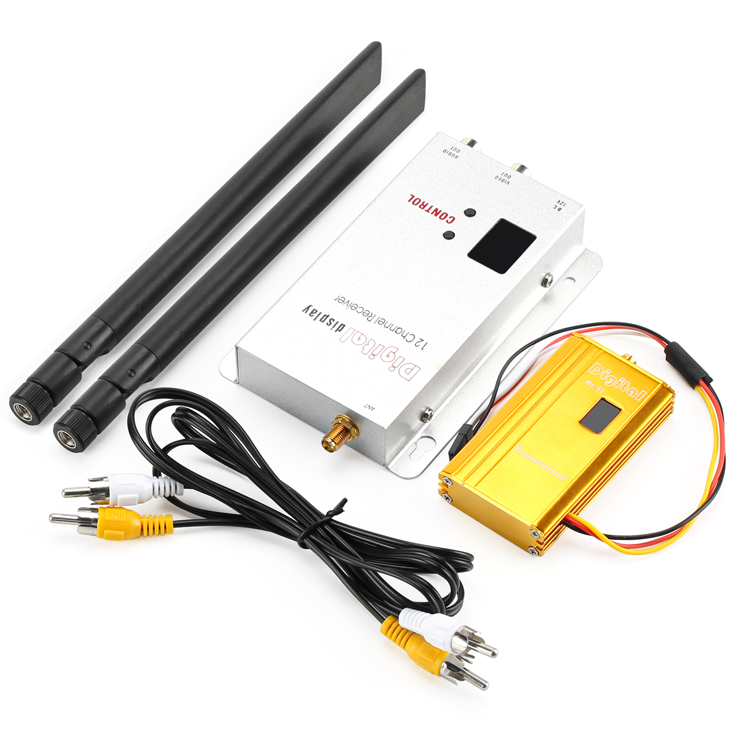 PFLY FPV VTX Transmitter Receiver - 1.2/1.3ghz 8CH 1500mw