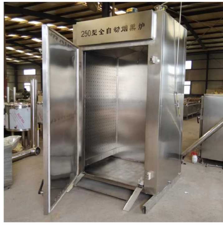 Electric Meat Smoker Fish Smoking Chamber Industrial Sausage Smoker ...