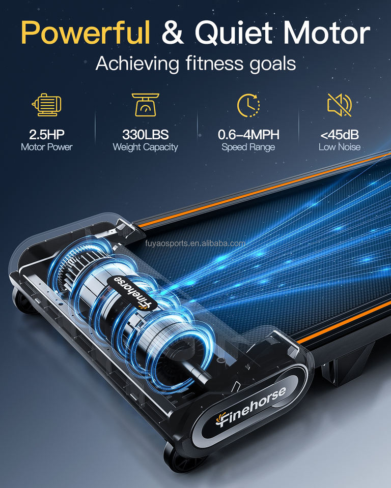 Desk Walking Pad Treadmill - Portable & Efficient Exercise
