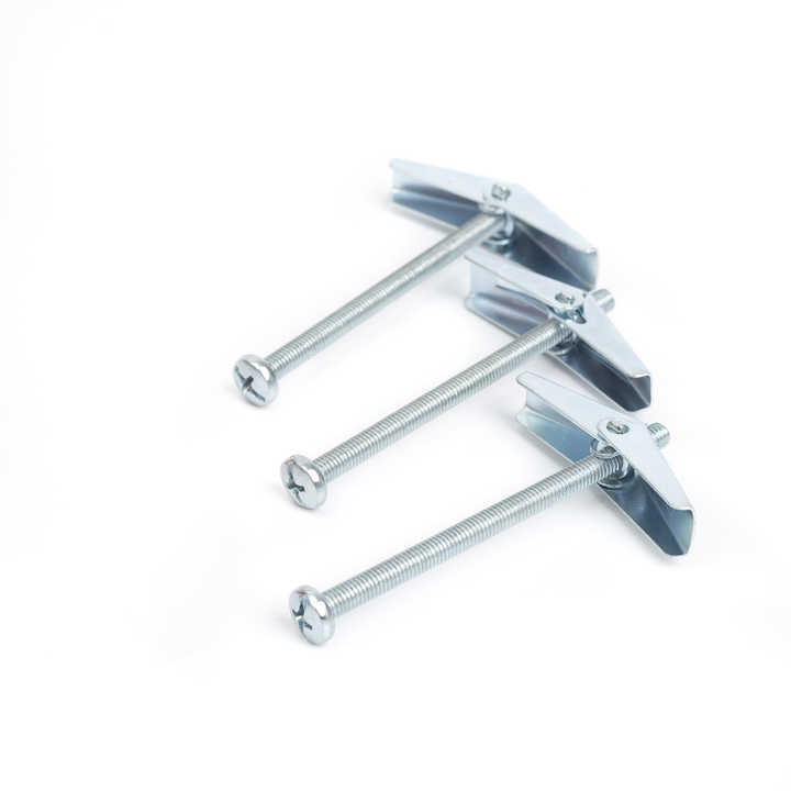 Galvanized Ceiling Anchor Toggle Screws - Durable & Versatile