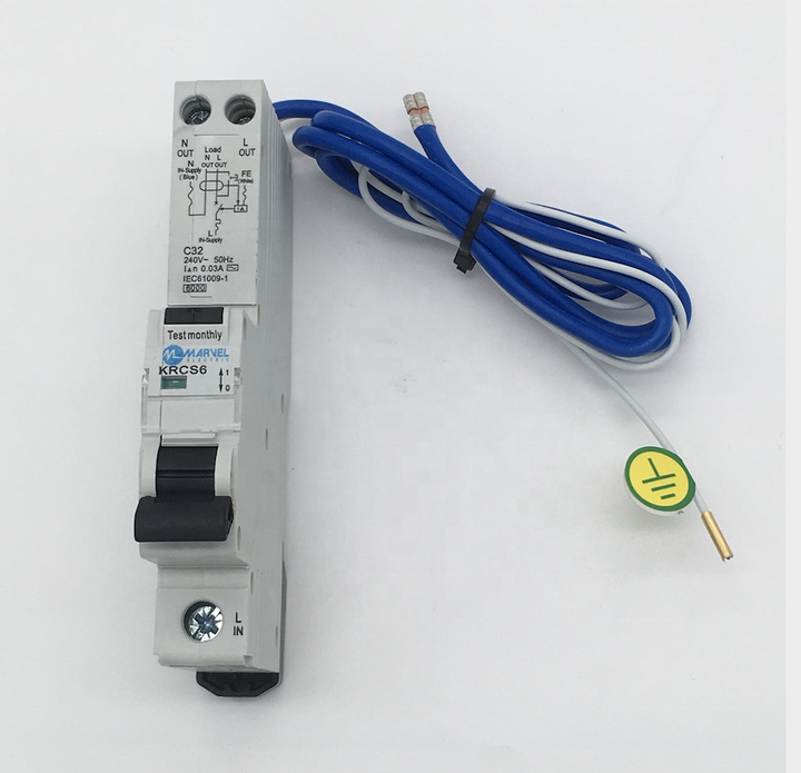 UK Circuit Breaker - Reliable RCBO with Overcurrent Protection