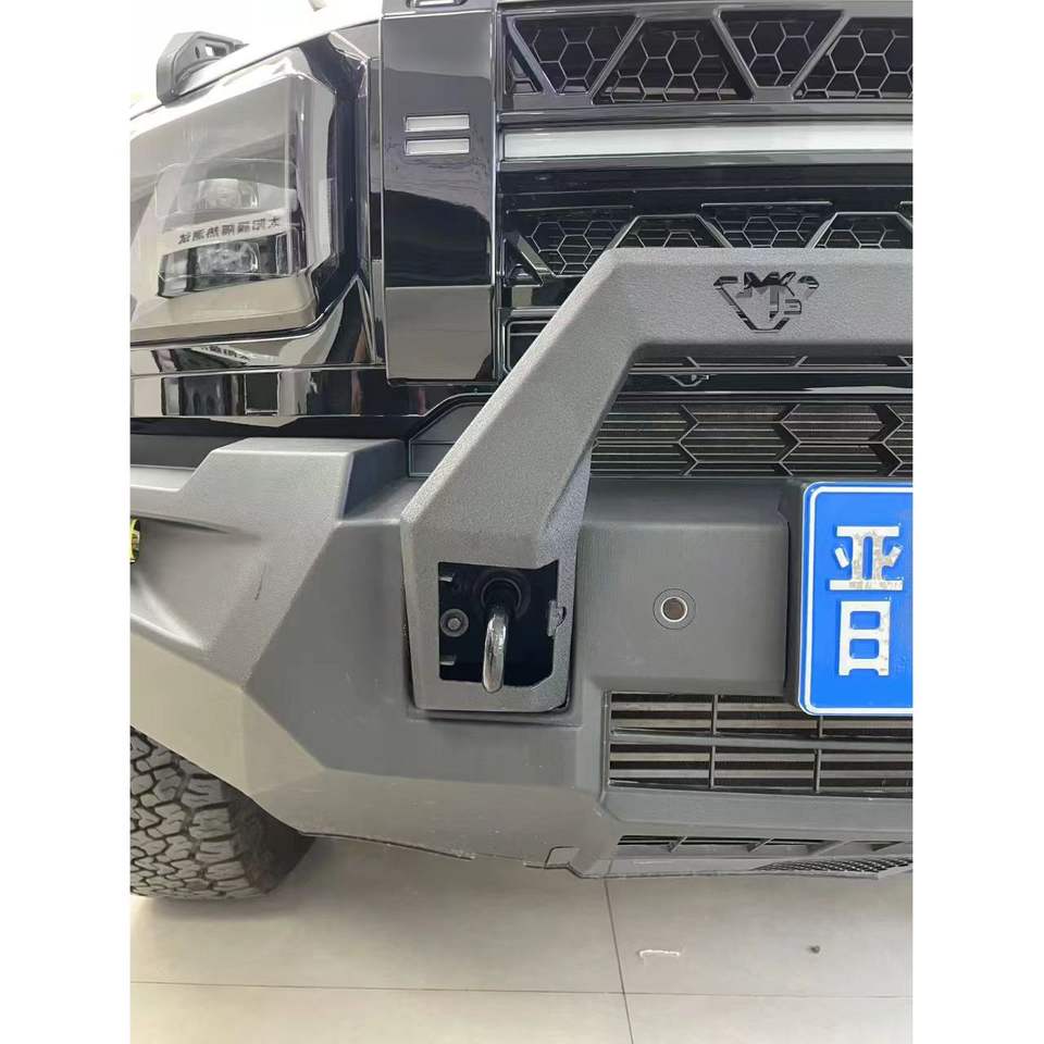 Jetour T2 Front Bumper Bull Bar Aluminum Magnesium Alloy Tow Hook Off ...