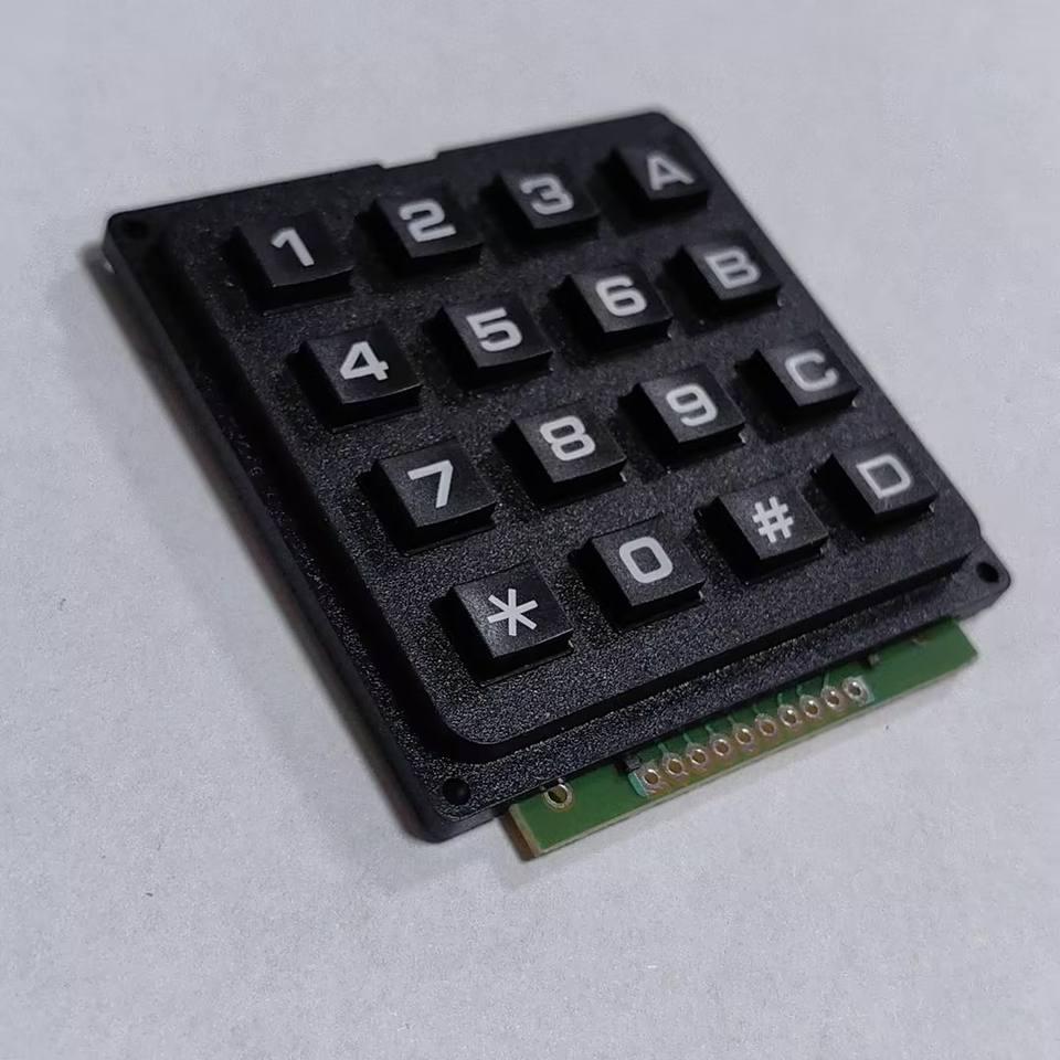 Keypad Single-chip Microcomputer Keyboard 16-key Industrial Keyboard ...