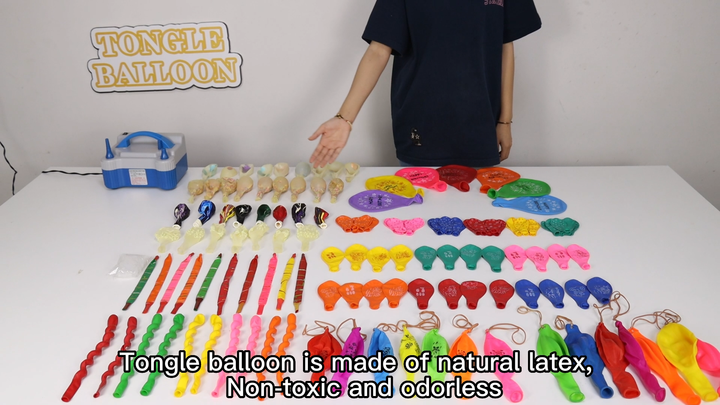 Customized Natural Latex Oval Balloons for Party Decor