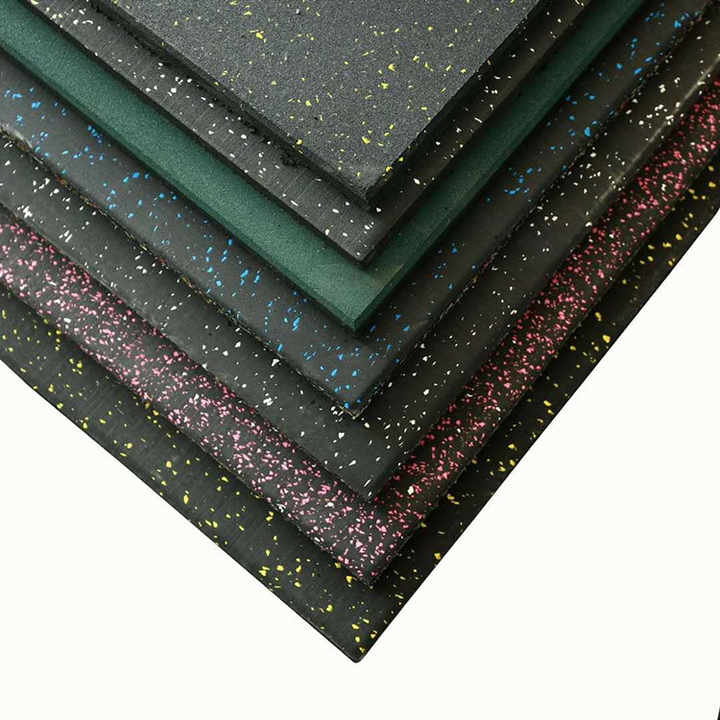 Anti Slip Non Toxic Sport Gym Equipment Rubber Mat Gym Rubber Floor ...
