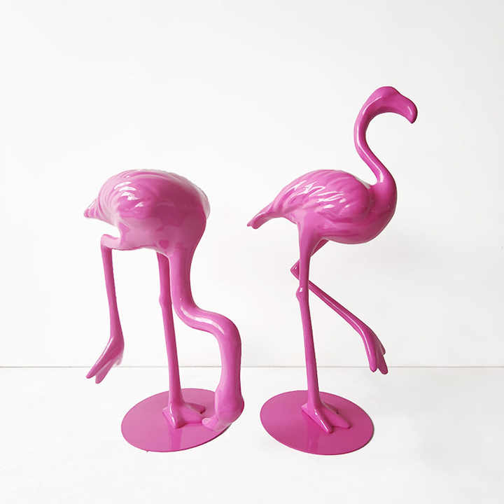 Life Size Realistic Flamingo Statue - Perfect for Outdoor Decor