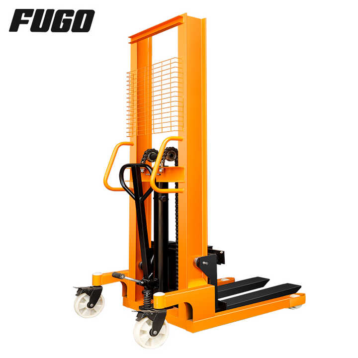 Hand Fork Lift 1.5t Manual Stacker - 3000kg Capacity
