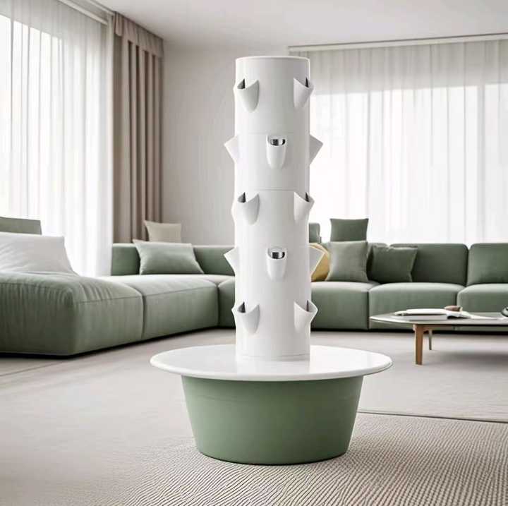 Commercial Hydroponic Tower System - Vertical Grow Tower for Indoor ...