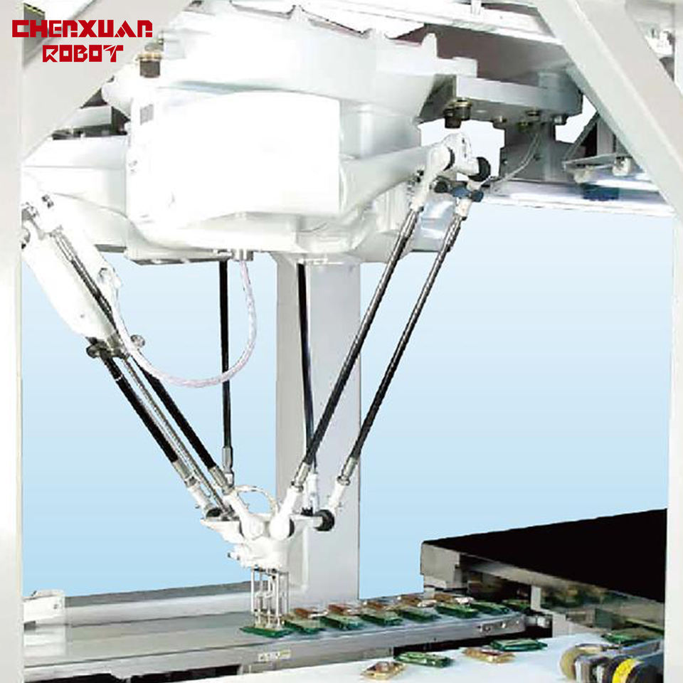 High Rigidity Parallel Robot Delta Type Fast Response Robot for ...