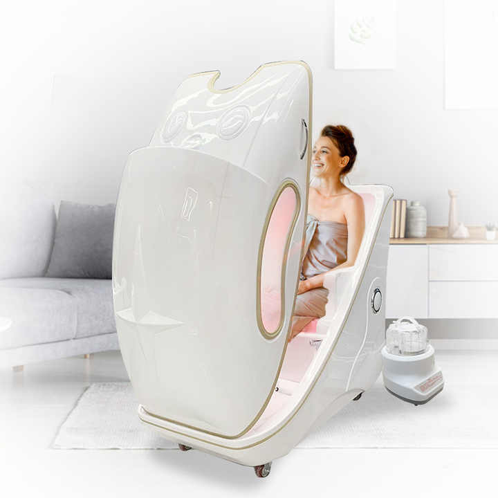 Btws New Far Infrared Full Body Steam Pod Sauna Spa Capsule