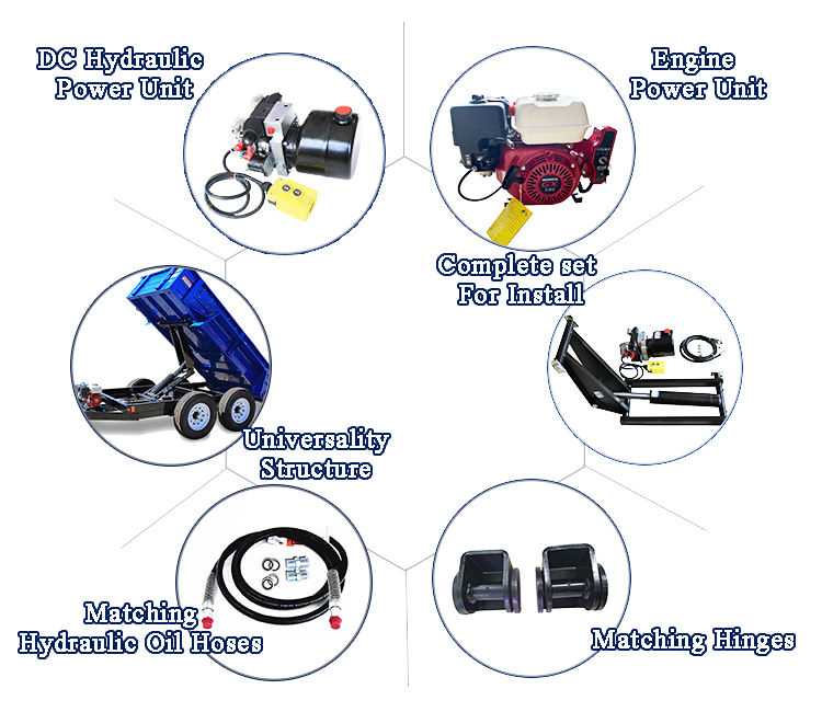 Scissor Lift for Truck Hydraulic Lift Kit for Trailer Bed Kit Products ...