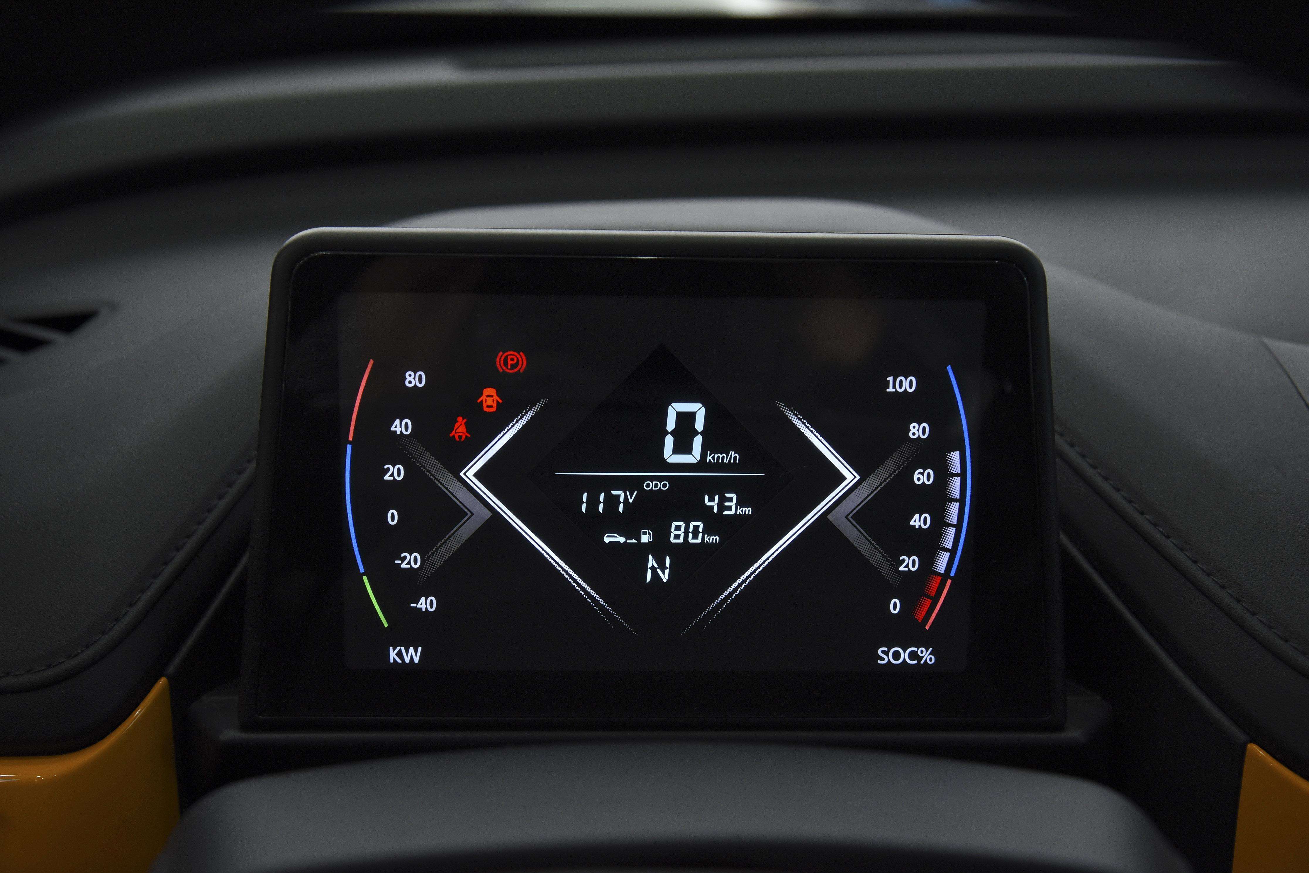 Pure Electric Vehicle Letin mengo NEDC 130KM 5 Doors 4 Seats Hatchback ...