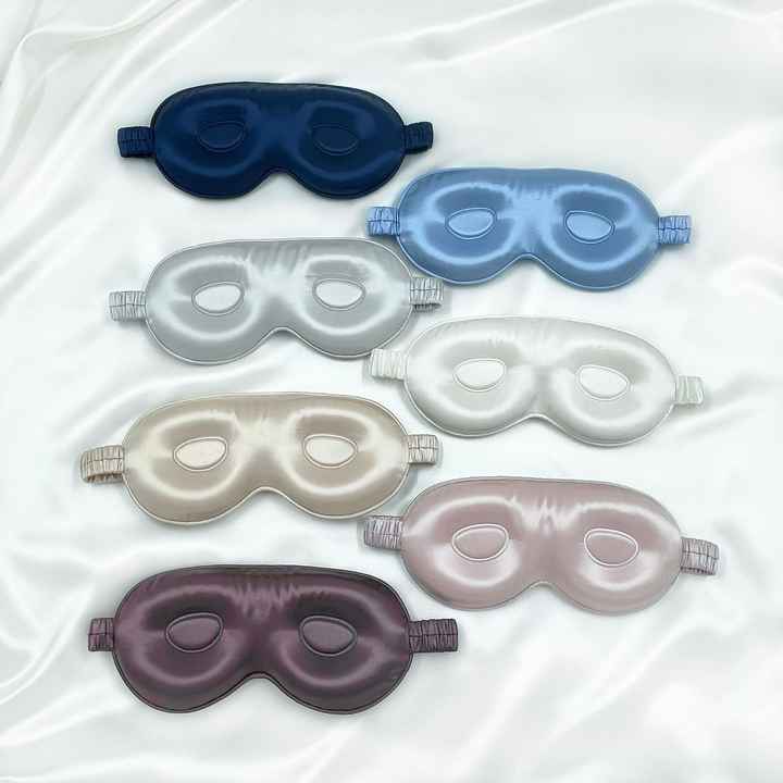 Travel Sleeping Silk Eye Mask - Customizable & Promotes Sleep