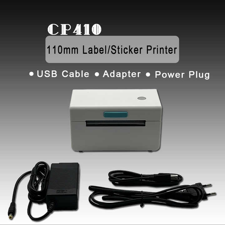 108mm Max Paper Size Thermal Printer for Shipping Labels Bluetooth ...