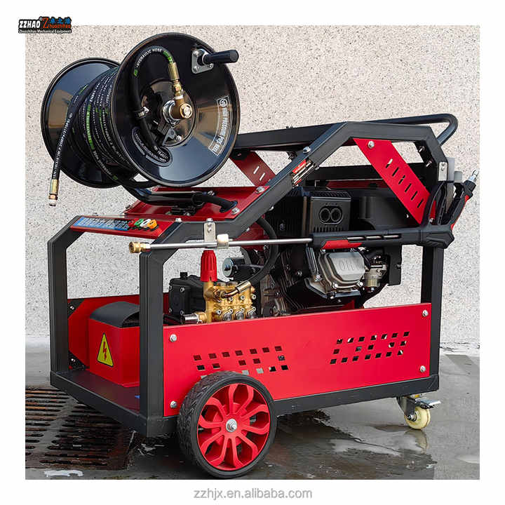 50-200MM High Pressure Electric Pipe Sewer Drain Cleaning Machine ...