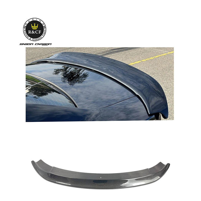 SRT Redeye Style Carbon Fiber Ducktail Spoiler Trunk Lip for Dodge ...