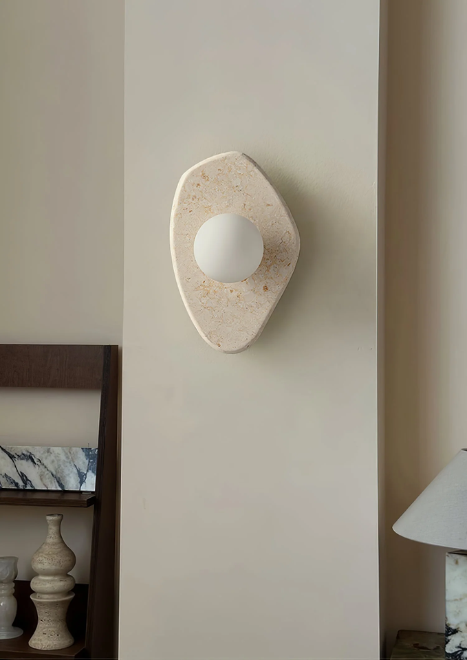 Pebble Rustic Marble Wall Light| Alibaba.com