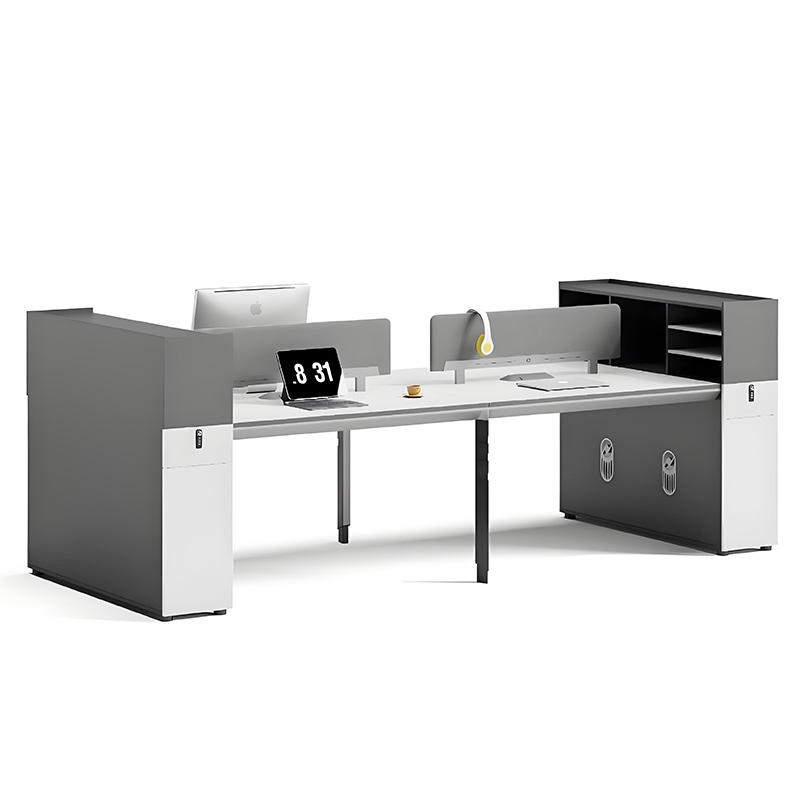 Employee 4 Person Linear Office Workstation Work Station Modern Ceo ...