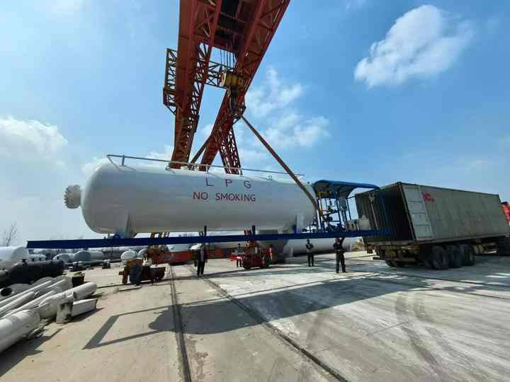 100m3 LPG Storage Tank - 50 Ton Capacity & Easy Operation
