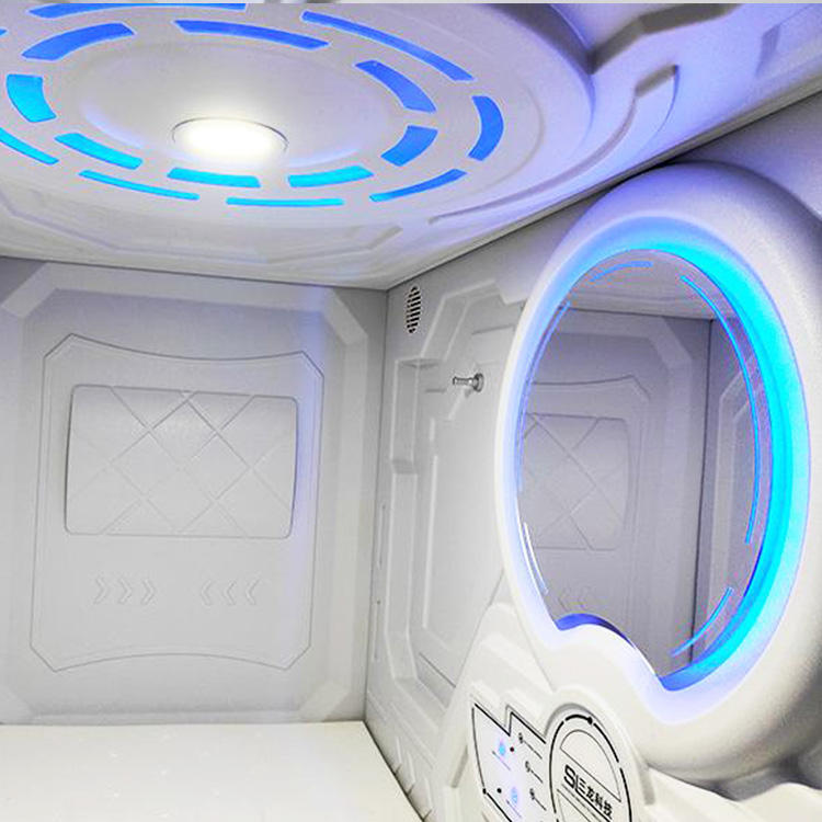 Luxury Electric Capsule Hotel Bed - Customizable Sleep Box