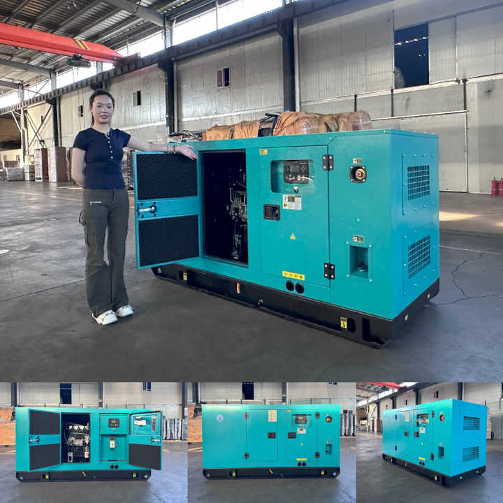 125 Kva Power Plant Dynamo Standby Gensets Intelligent Alternator Power ...