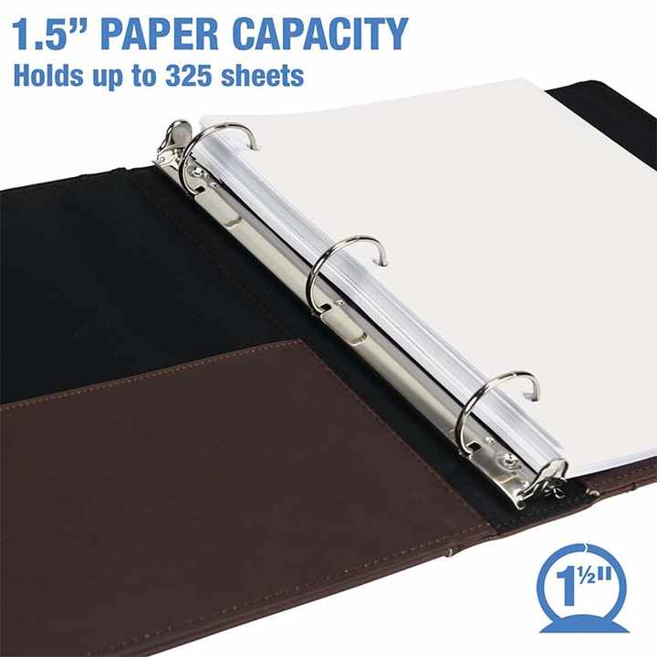 3 Ring Planner Professional Binder Organizer Big 8.5 X 11 Custom 3-Ring ...