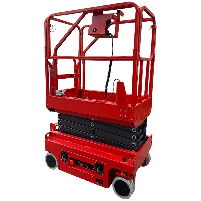 Mini Self Moving Scissor Lifts Tracked Scissor Man Lift| Alibaba.com