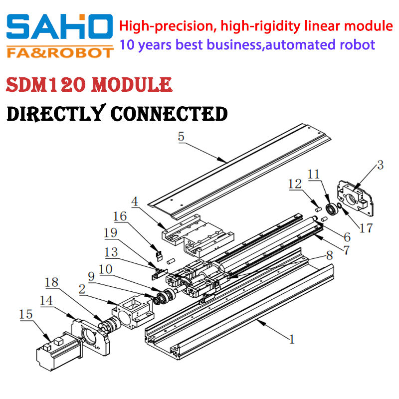 Ball Screw Stepper Motor Module Linear Actuator Precision And Durability