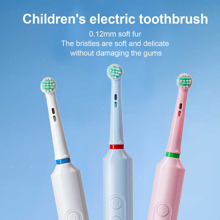 Rotating Sonic Toothbrush Electric Children Tooth Brush Carton Kids ...