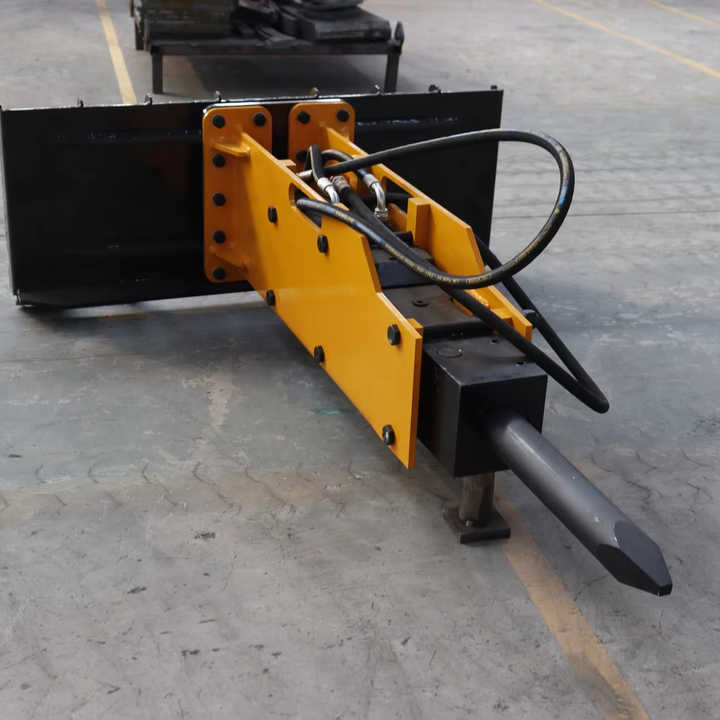 Powerful Hydraulic Rock Breaker for All Brand Skid Steer Loaders ...