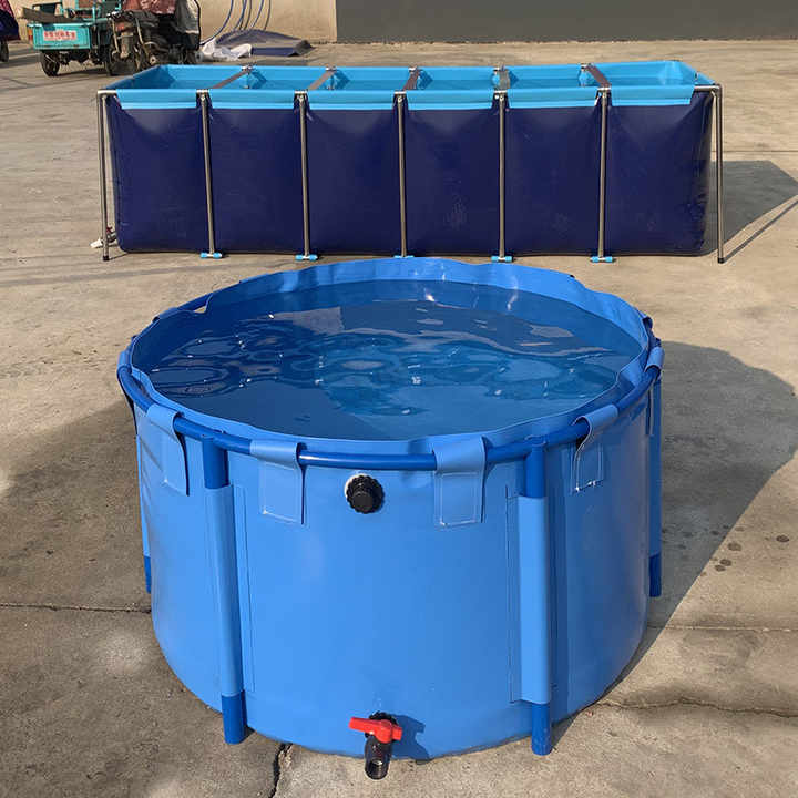 LVJU Foldable Fish Farming Tanks - Durable & Versatile