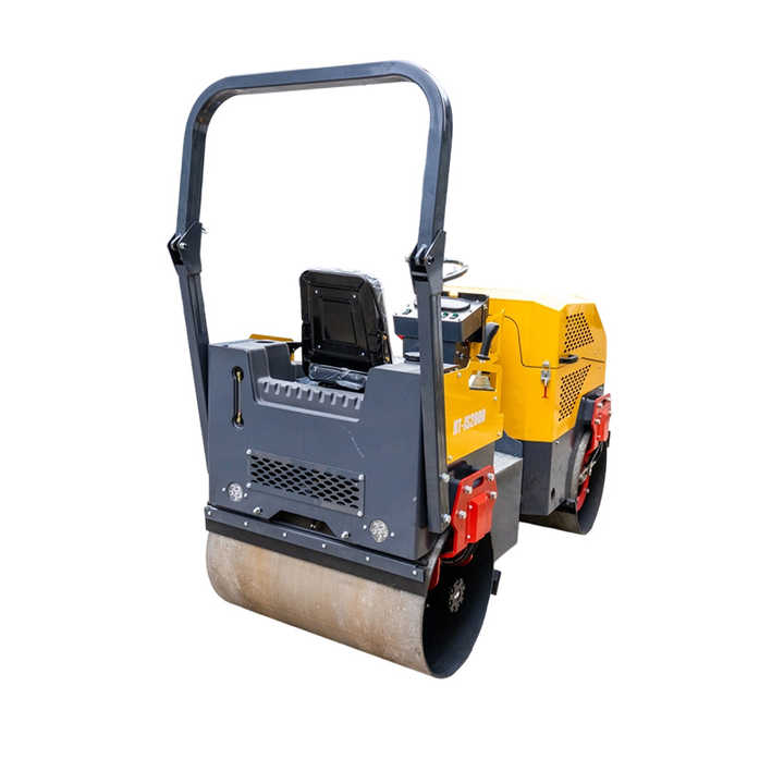 Hightop HT-JS2000 Fully Hydraulic Road Roller 2 Ton Hydraulic Mini Road ...