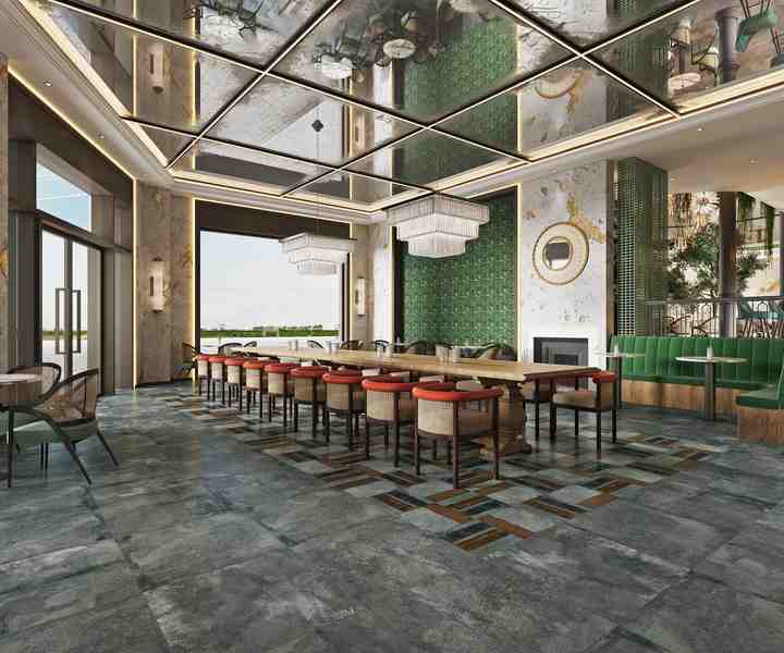 30x30 60x60 Matte Marble Floor Tiles Frosted Glazed Porcelain Black ...