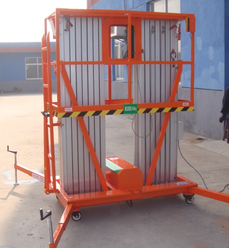 Safe and Efficient Aerial Work Platforms for Construction