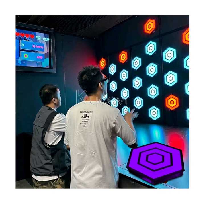 Multiplayer Indoor Sports Mega Relay Pixel Grid Interactive LED Target ...