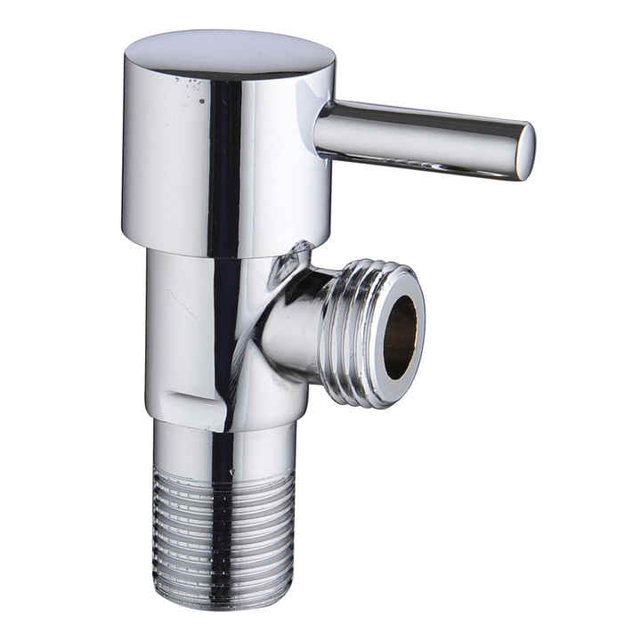 Brass Wall Angle Valve Triangle Wall Adapter Coupling 1/2 Angle Water ...